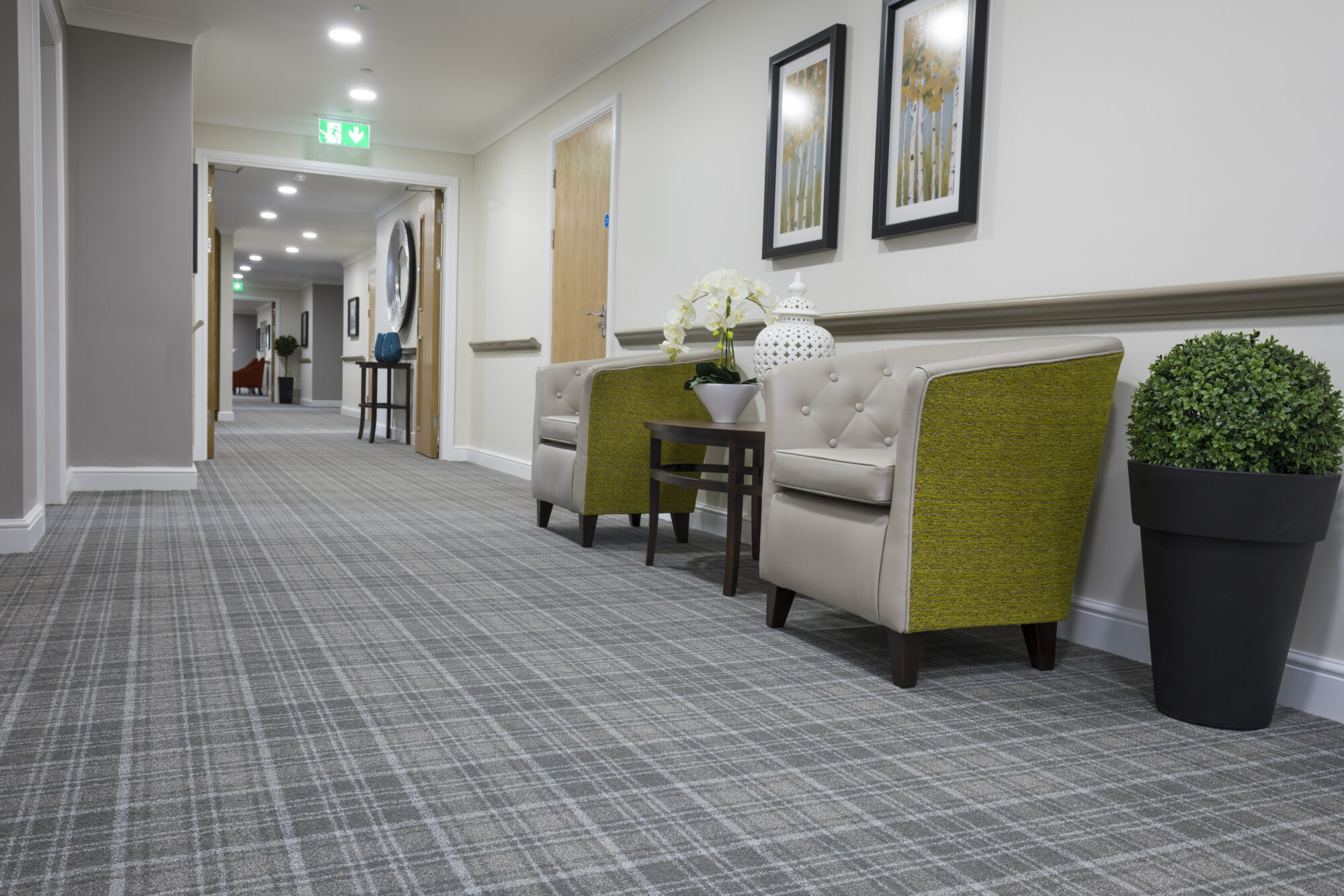 healthcare carpets with outstanding performance features - danfloor UK